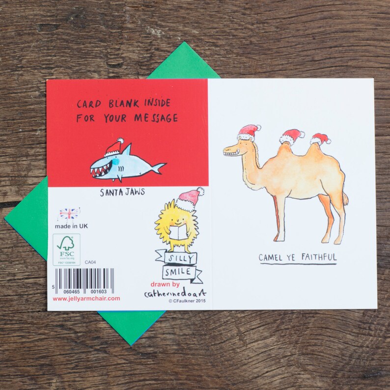 Camel Ye Faithful Christmas Card Greetings Card Humour - Etsy
