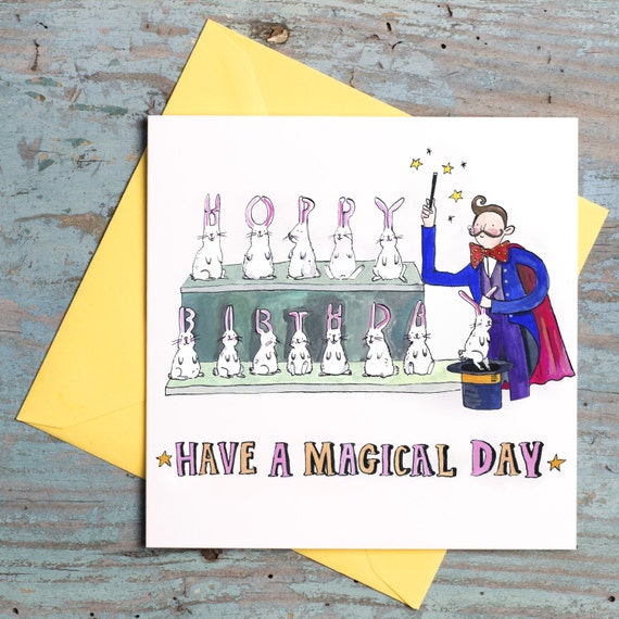 Happy Birthday Have A Magical Day | Etsy