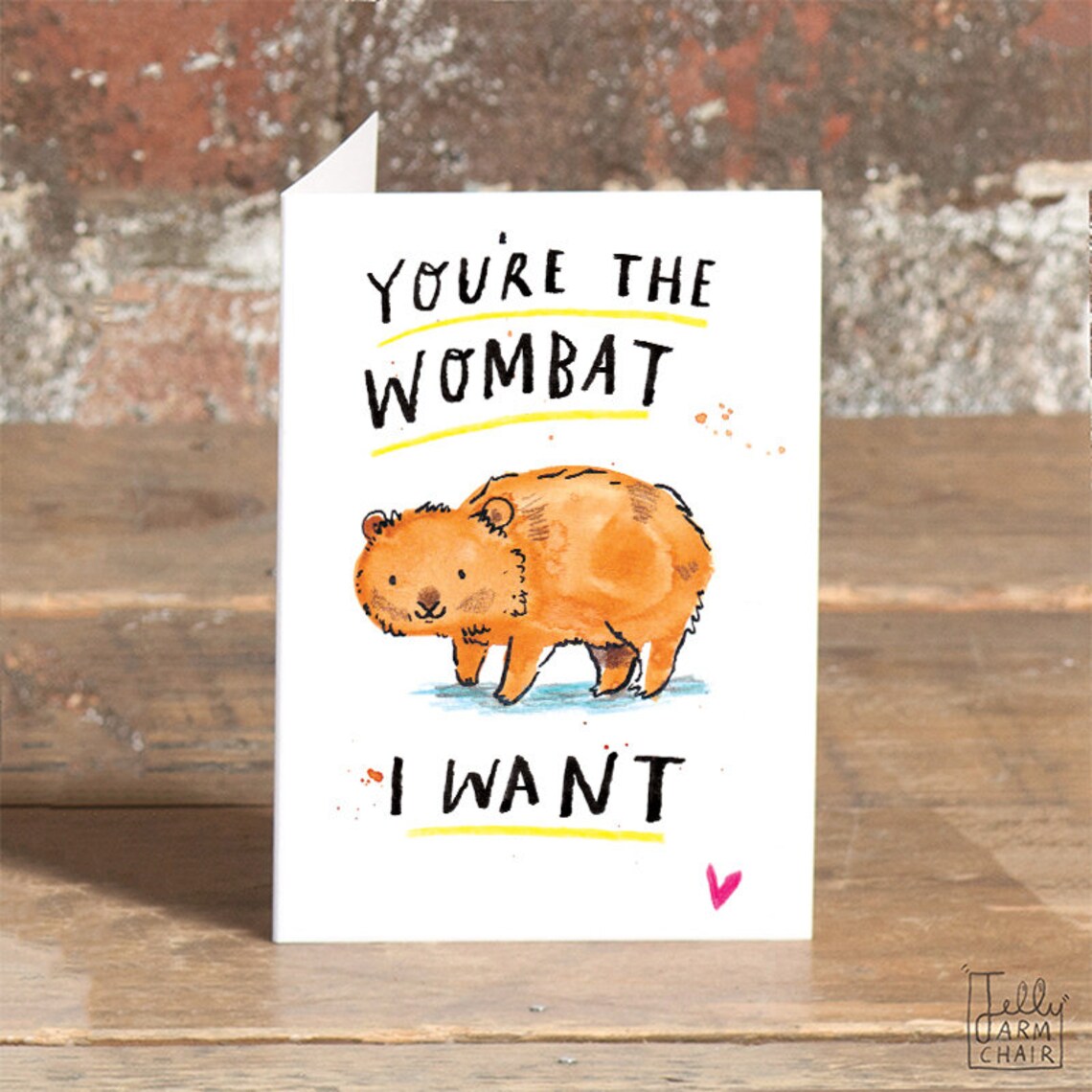 You're the Wombat I Want Music Animals Sheep - Etsy UK