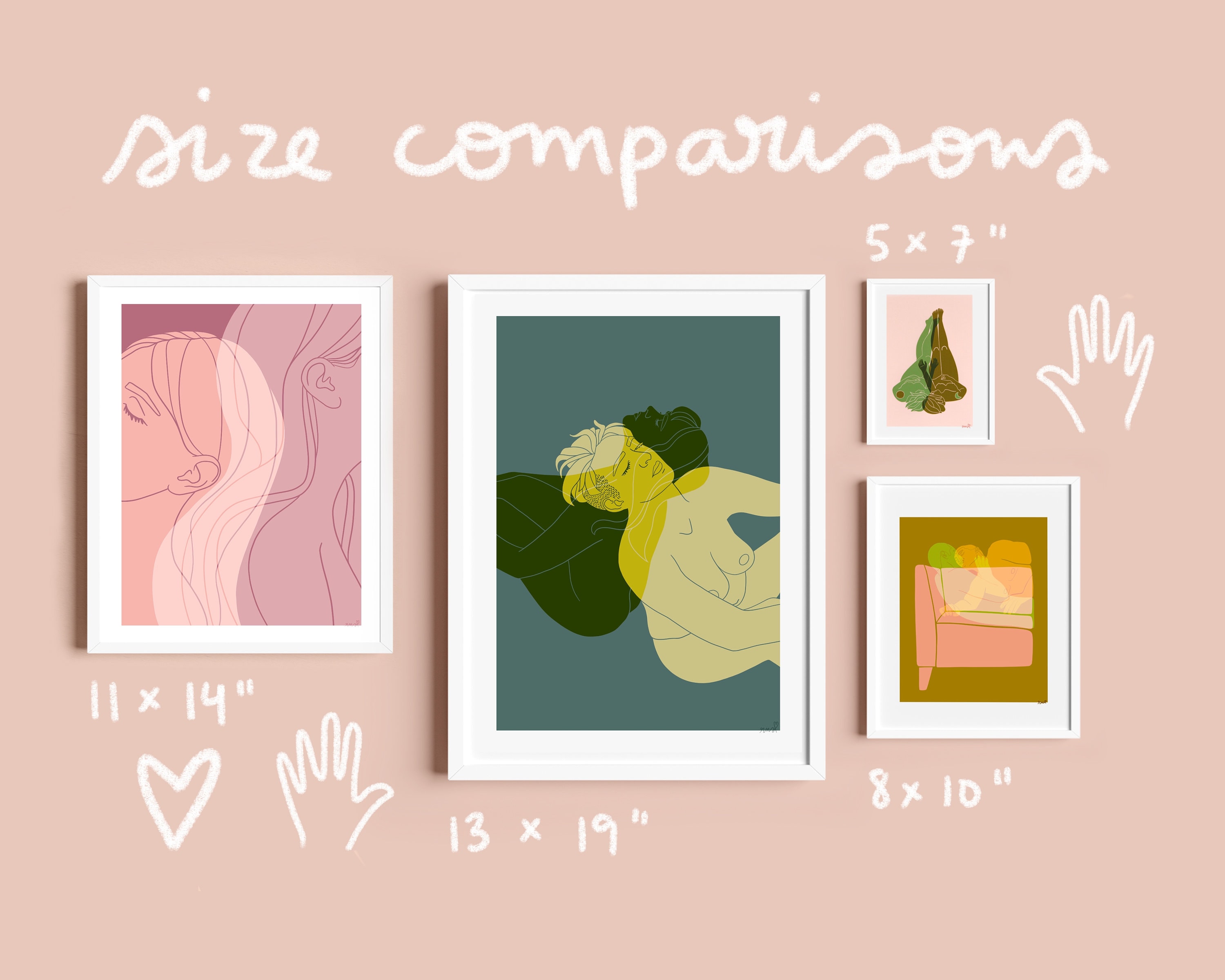 LGBT Art Print Queer Art Print Ashleydevon Gay Art LGBT | Etsy