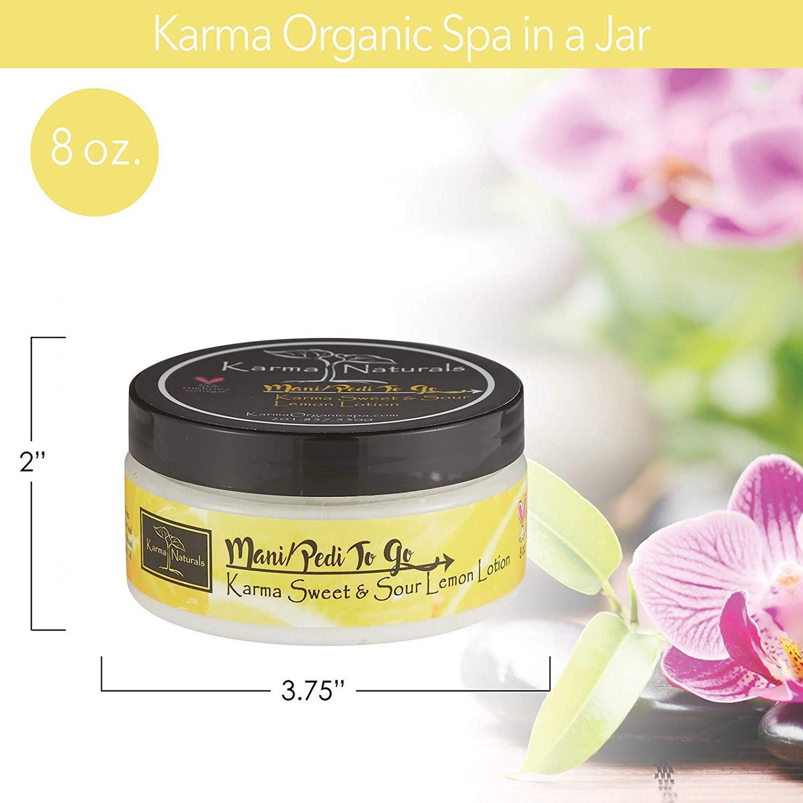 Karma Organic Natural Lemon Lotion– Essential Oils for Flawless ...