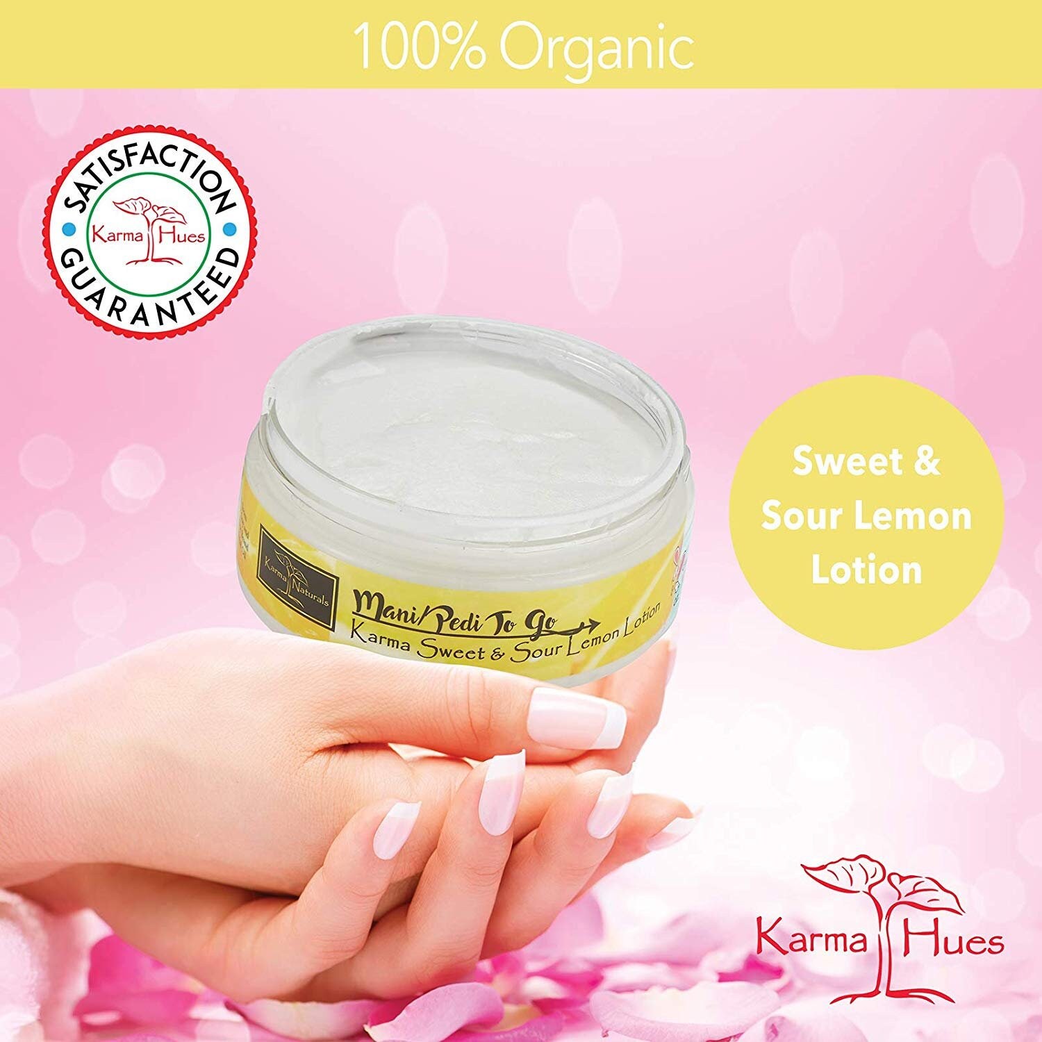 Karma Organic Natural Lemon Lotion– Essential Oils for Flawless ...