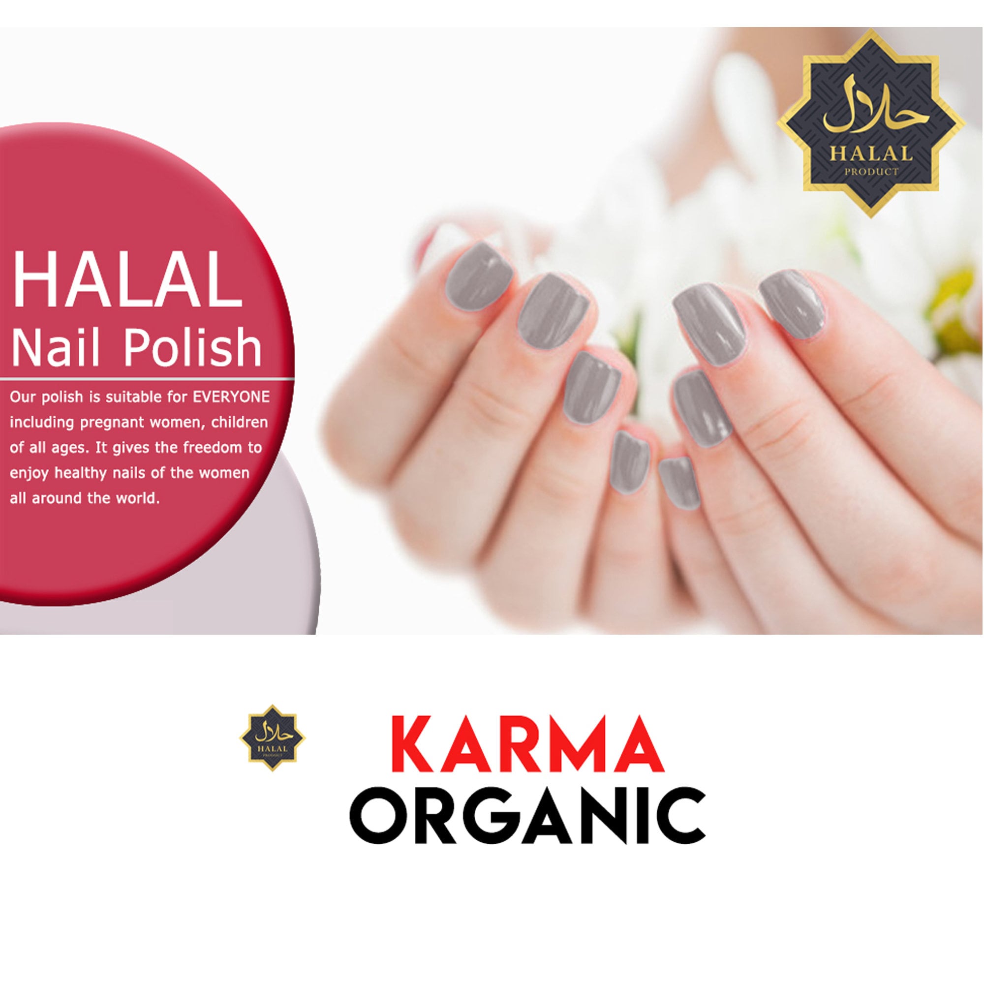 Karma Halal Certified Nail Polish- Truly Breathable Cruelty Free and ...