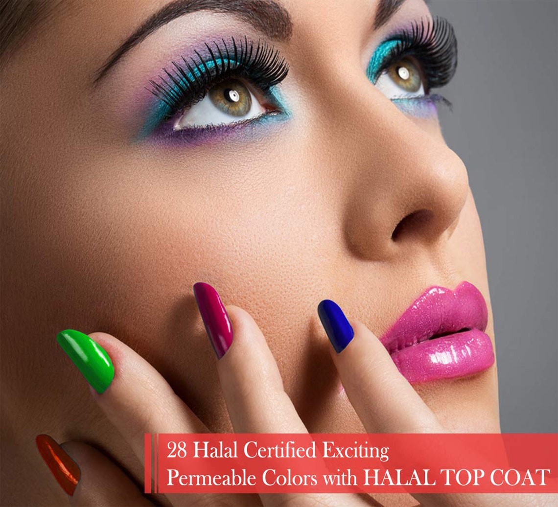 Halal Breathable Nail Polish – Vegan, Cruelty-free, Wudu Friendly ...