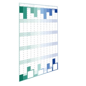 2020 Family Year Planner Extra-large Laminated Wall Planner - Etsy