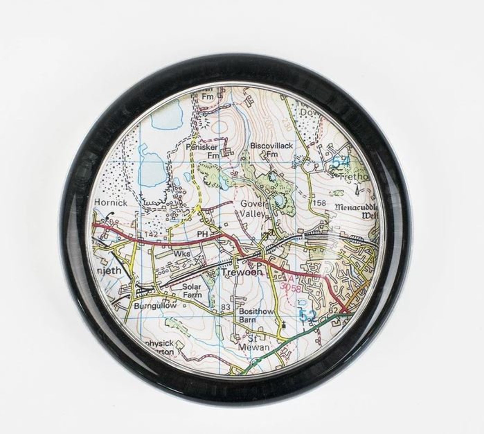 Personalized Map Paperweight Keep a Special Location Close - Etsy UK