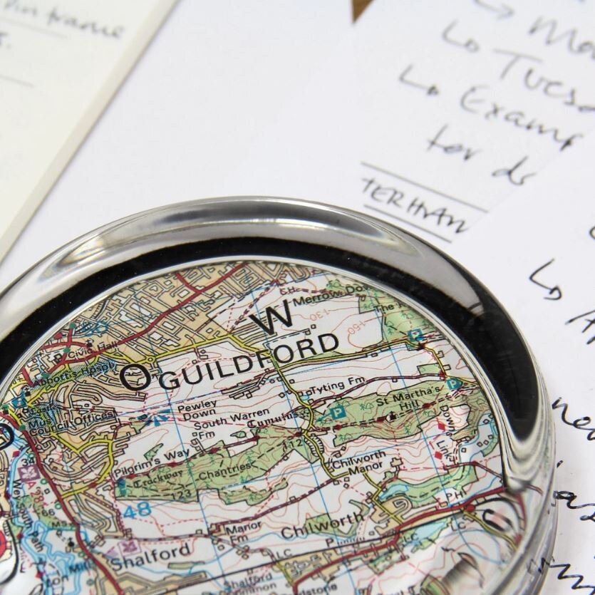Personalized Map Paperweight Keep a Special Location Close - Etsy UK