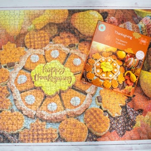 1000 Pieces Jigsaw Puzzle for Adults Thanksgiving Day Celebrations ...