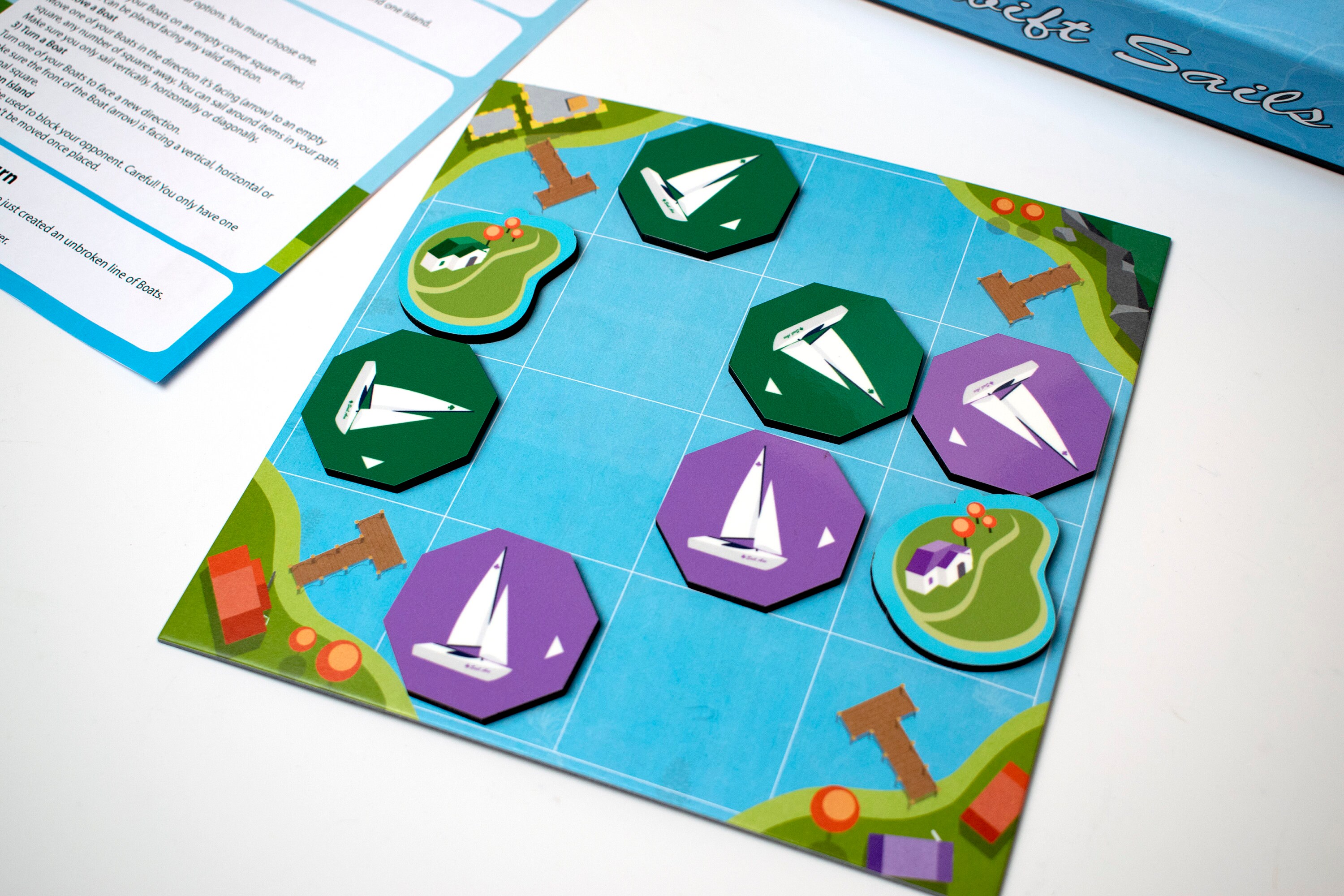 Swift Sails Board Game by R.w.butler Games Fun for All the - Etsy UK