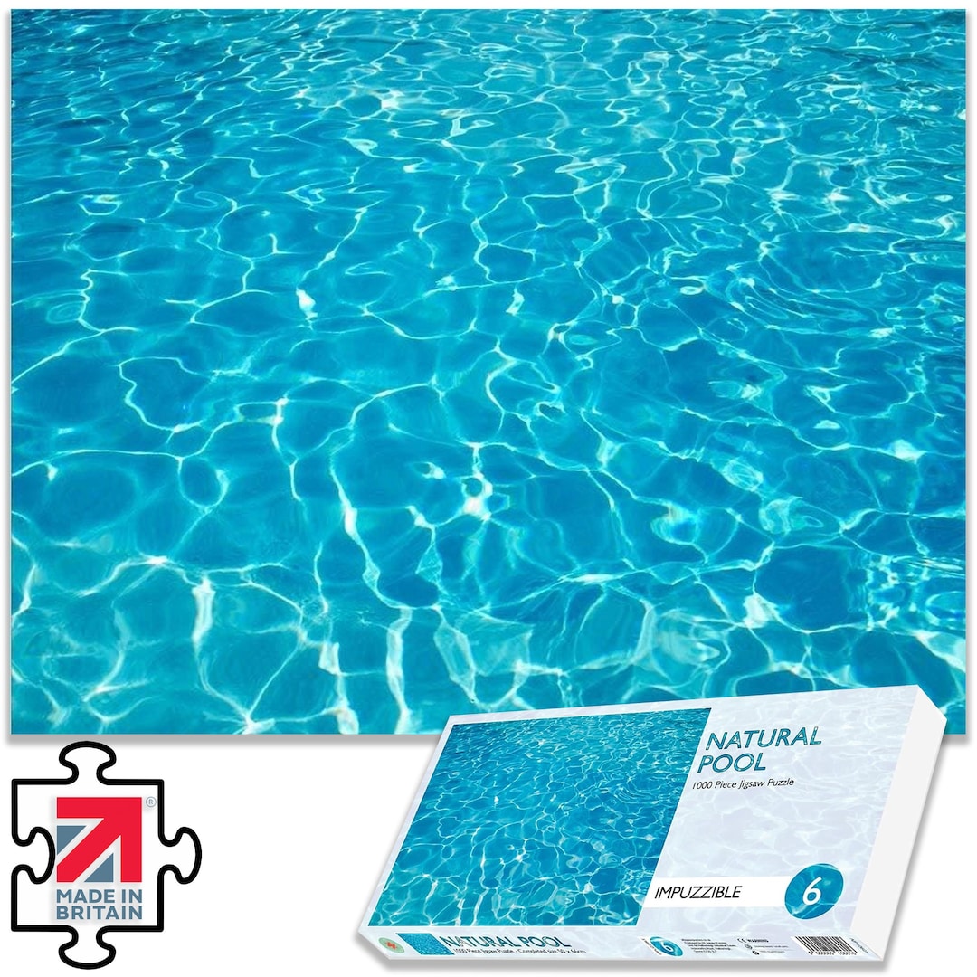 Hard Jigsaw Puzzles Impossible Impuzzible Natural Pool 1000 Piece ...