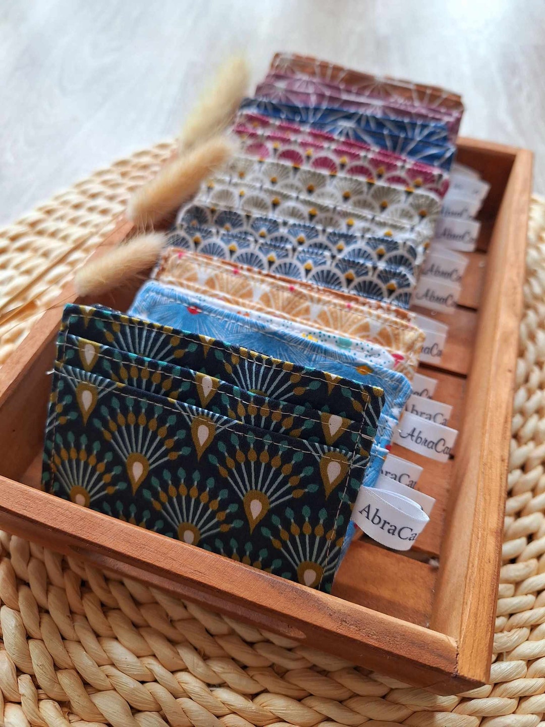 Practical Fabric Card Holders, Multi-pockets, Business Cards, Coin ...