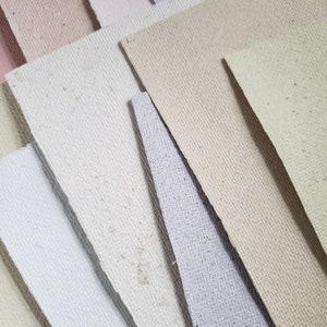 Assorted Handmade Recycled Paper 12 Sheets - 5 X 6 1/2" / Scrapbooking ...