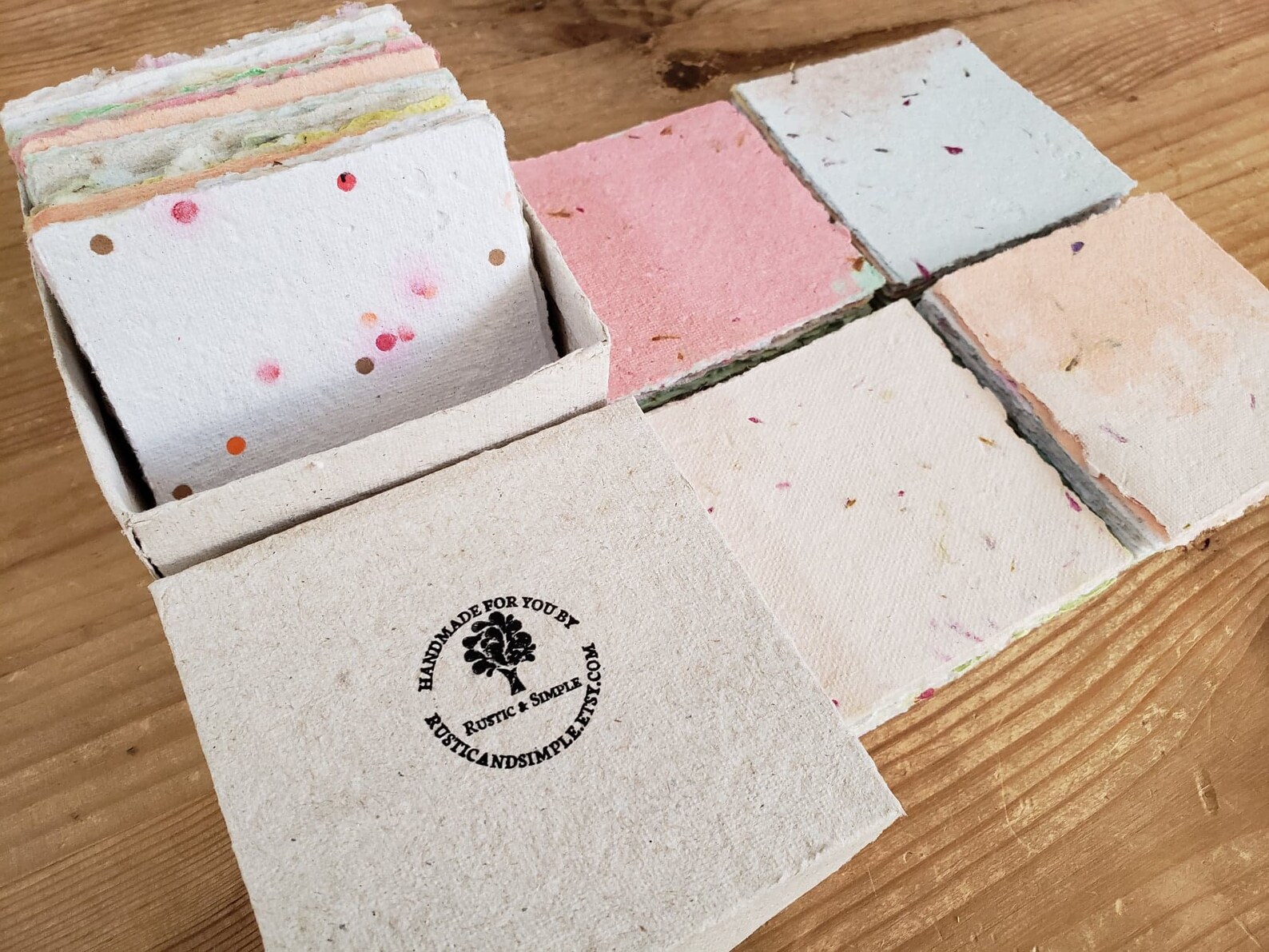 100 Sheets of 3 X 3 Writing Paper From Handmade | Etsy