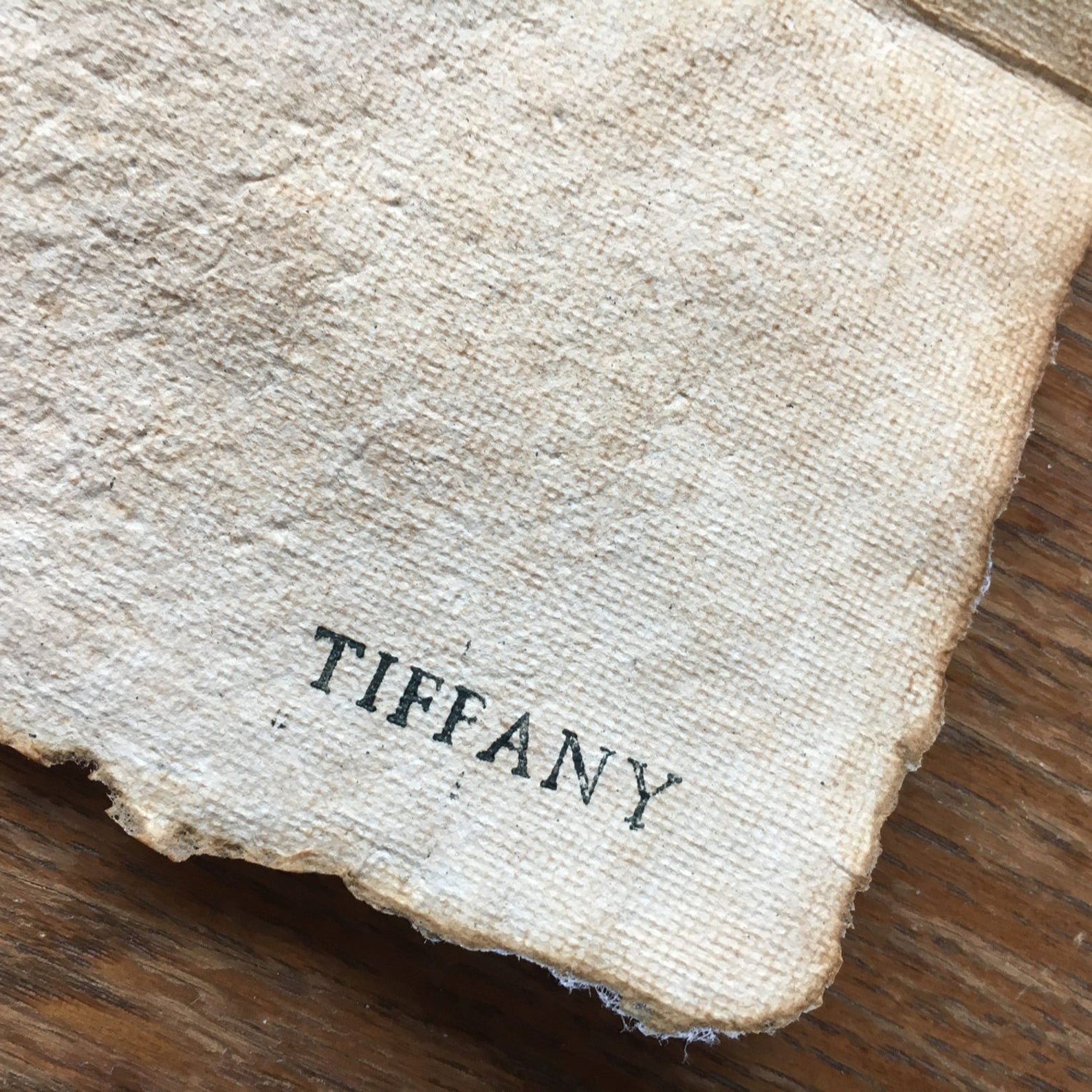 Vintage Stationery/ Distressed Look Handmade Letter Stationery/ Coffee ...