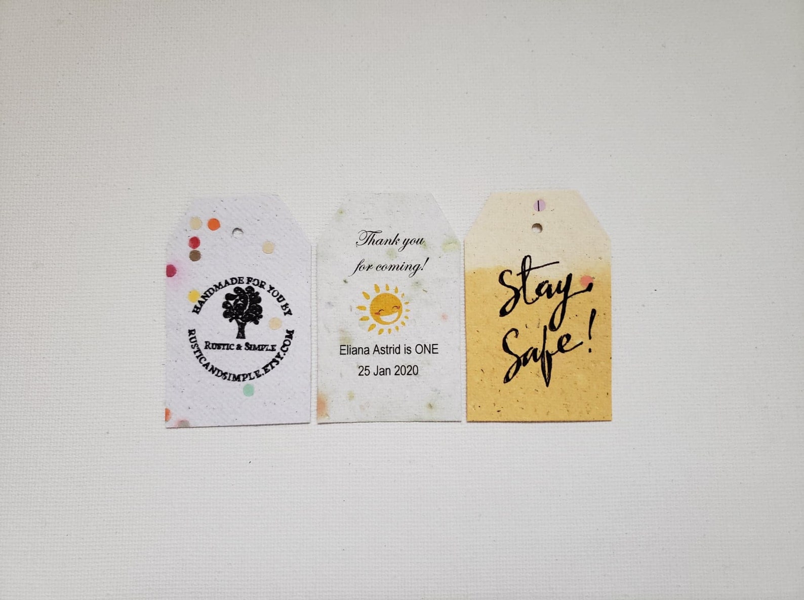 160 Pcs of Blank Tags/ Mini Jar Tags/ Mini Tags/ Gift Tags/ | Etsy