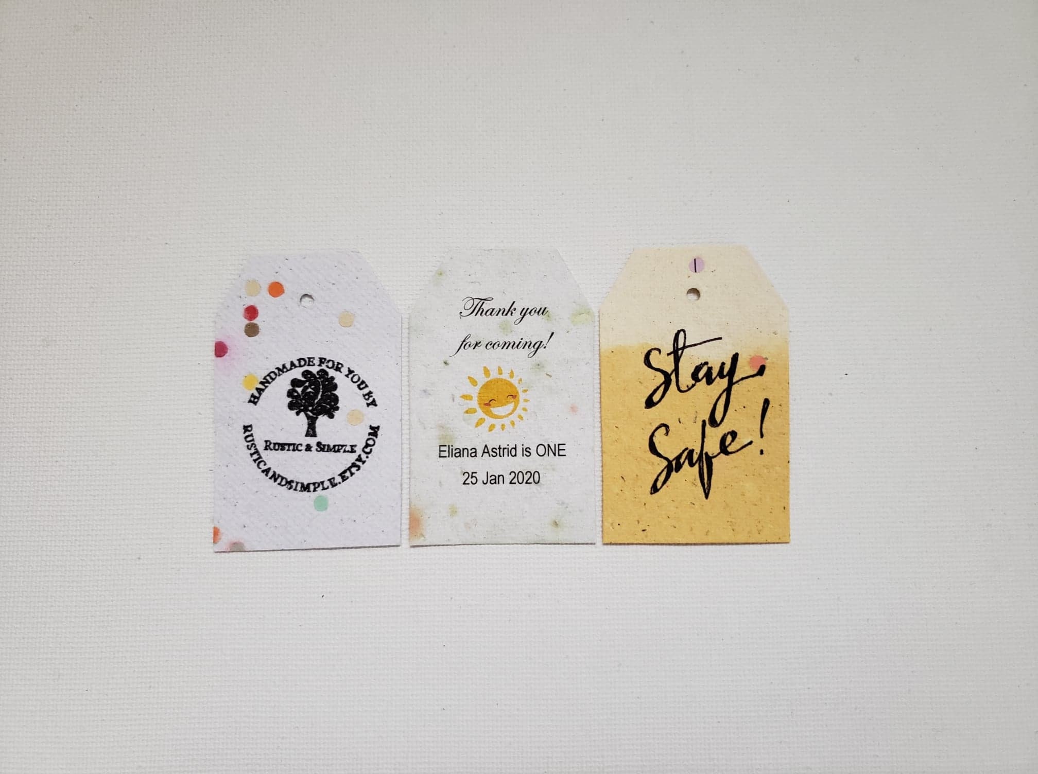 160 Pcs of Blank Tags/ Mini Jar Tags/ Mini Tags/ Gift Tags/ | Etsy