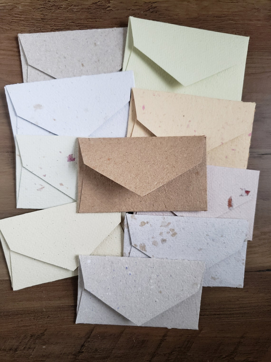 Fall Bundle / Mini Envelopes and Mini Tags / 10 Mini Envelopes Made ...