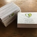 Eco Friendly Business Card From Handmade Recycled Paper Printed in ...