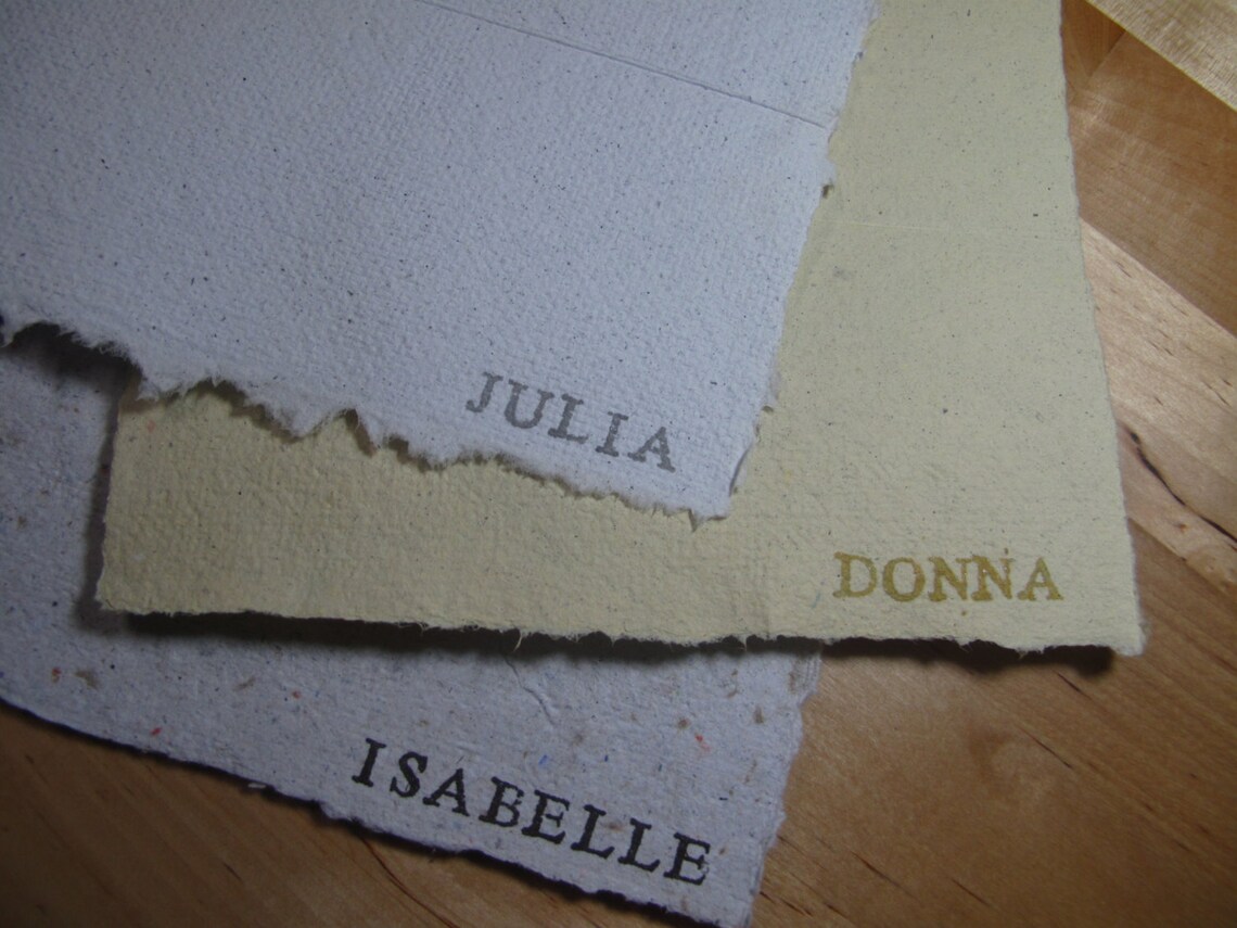 Vintage Stationery/ Distressed Look Handmade Letter - Etsy