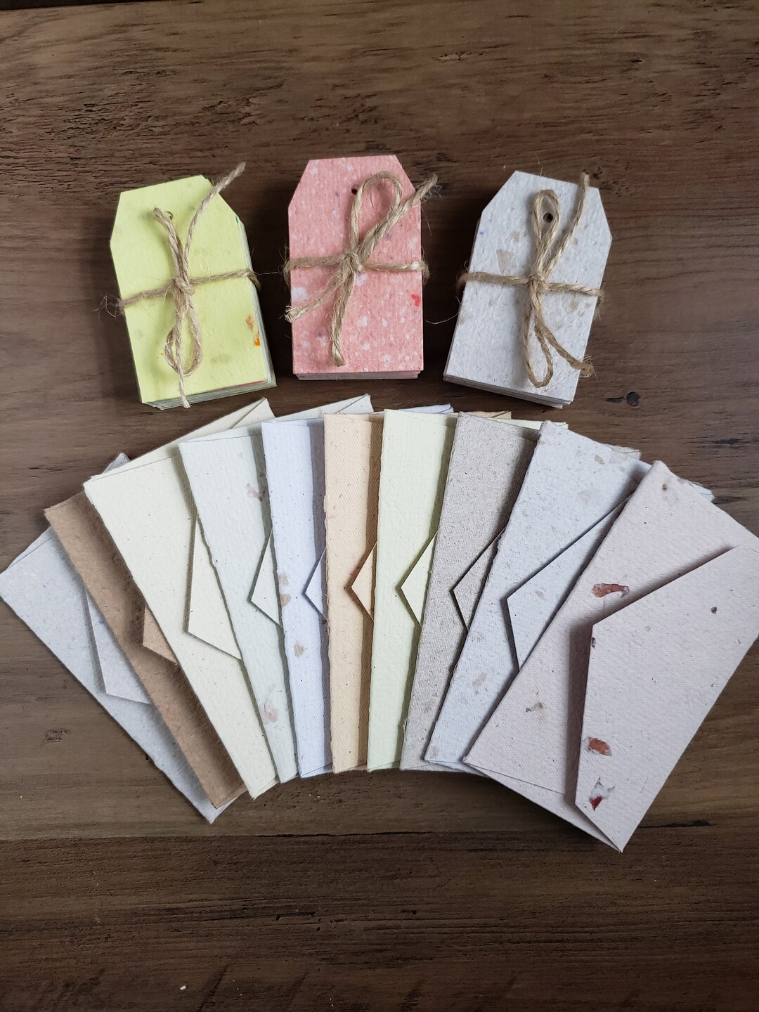Fall Bundle / Mini Envelopes and Mini Tags / 10 Mini Envelopes Made ...