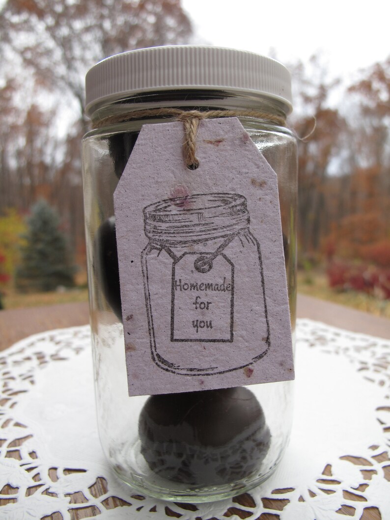 160 Pcs of Blank Tags/ Mini Jar Tags/ Mini Tags/ Gift Tags/ Baked ...