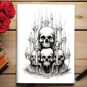 26 Magic & Mystery Coloring Book - Dark Witchy Vibes for Adults and ...