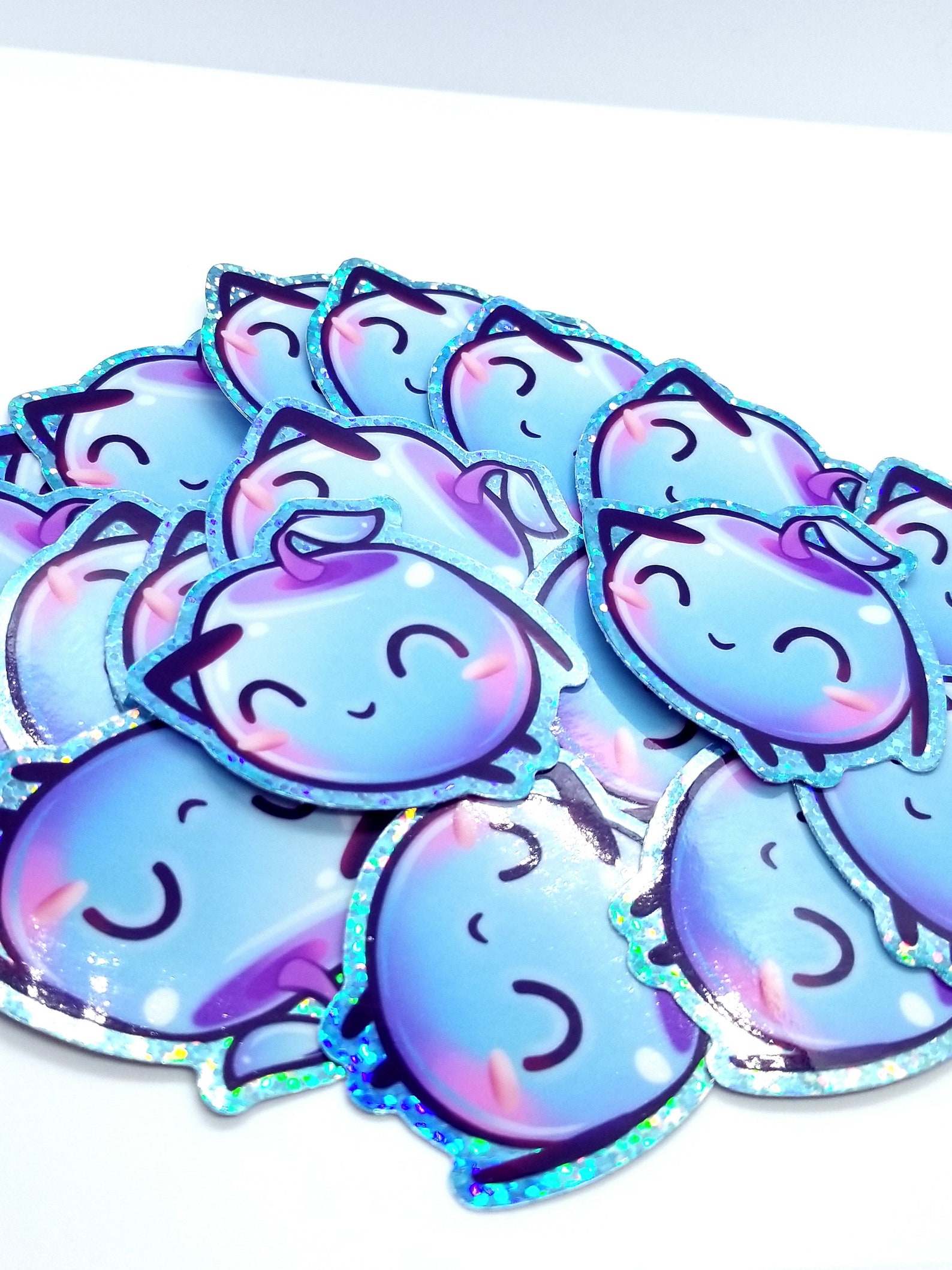 Stardew Valley Junimo Salute Glitter Sticker 2020 Original Design - Etsy