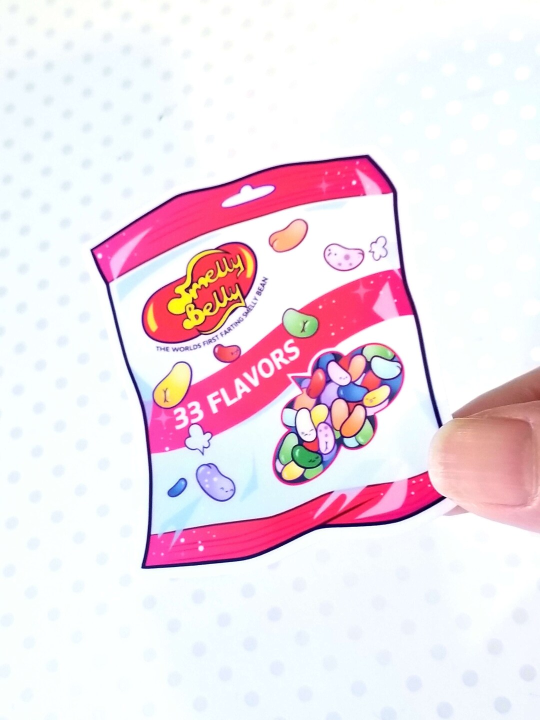 Smelly Belly Sticker 2023 Holographic - Etsy