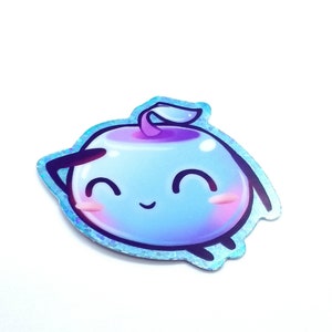 Stardew Valley Junimo Salute Glitter Sticker 2020 Original Design - Etsy