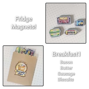 Grocery Pack 1 and Separate Sets! Grocery List Magnets! - Etsy