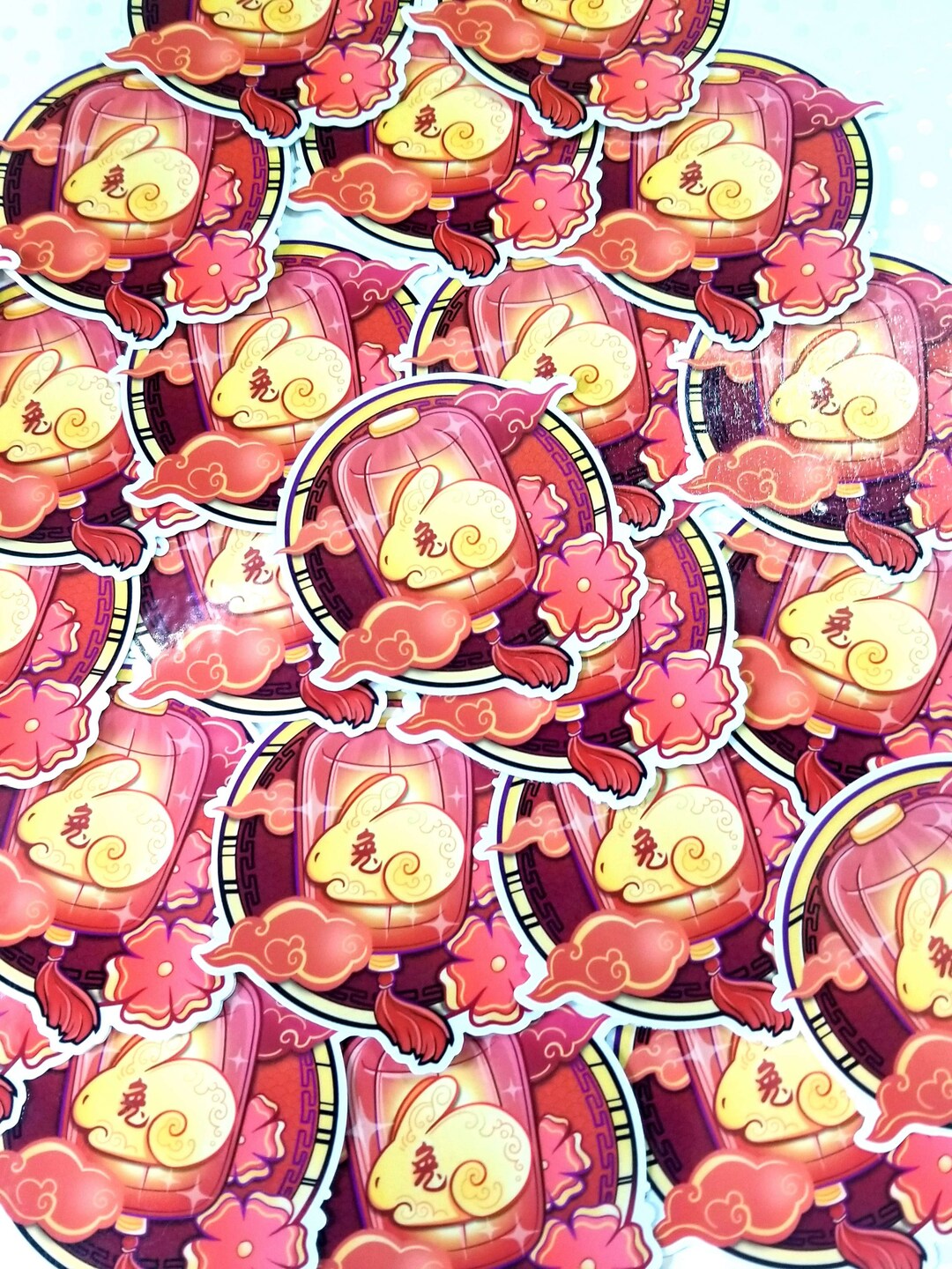 Year of the Rabbit Sticker 2023 Chinese New Year - Etsy