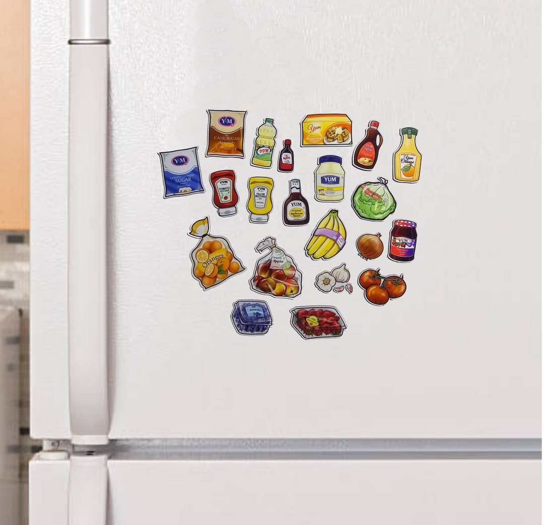 Grocery Pack 2 and Separate Sets! Grocery List Magnets! - Etsy
