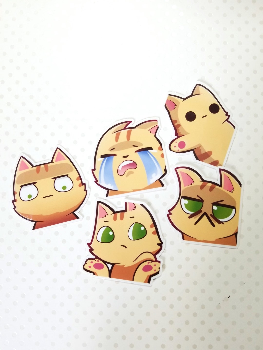 Cat Emotes Meow Meow Sticker 2022 - Etsy