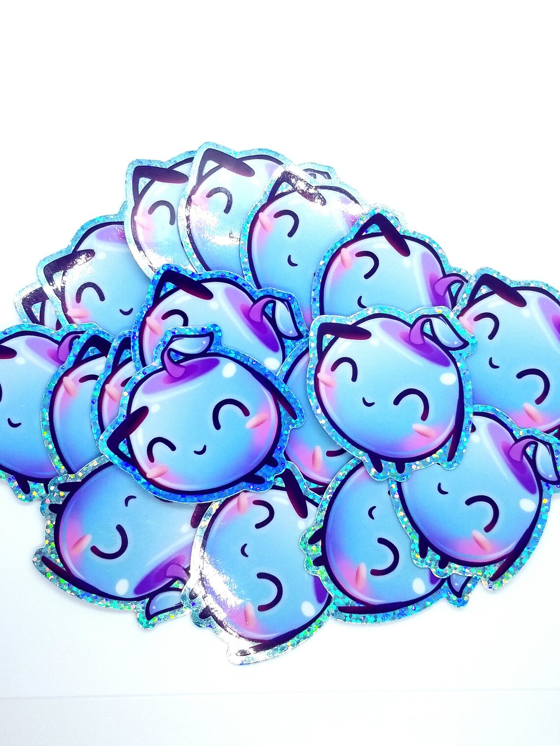 Stardew Valley Junimo Salute Glitter Sticker 2020 Original | Etsy