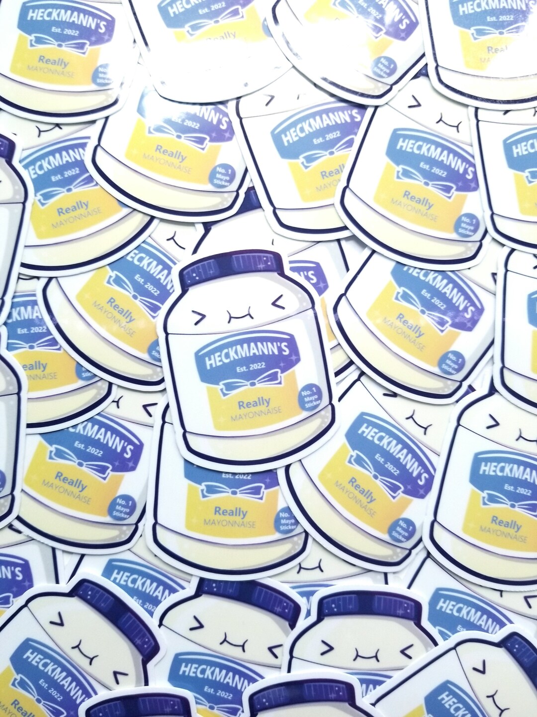 Heckmann's Mayonnaise Mayo Sticker 2022 - Etsy