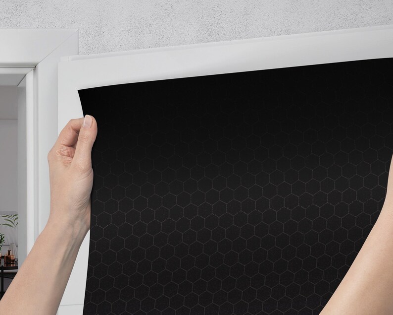Modern Technical Design Door Sticker, Self-adhesive Cover, Abstraction ...