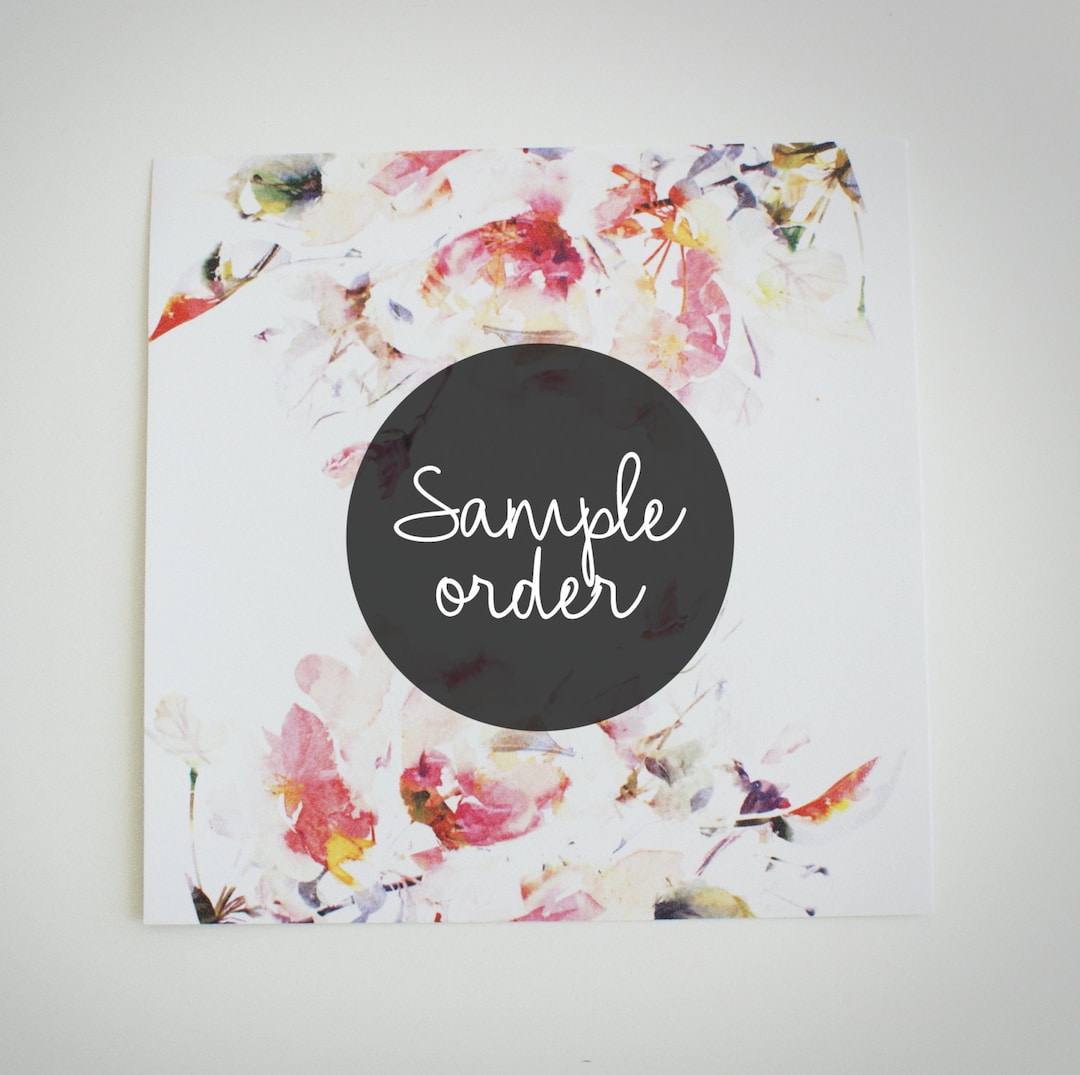 Sample Order || Removable Wallpaper || Wall Murals - Etsy
