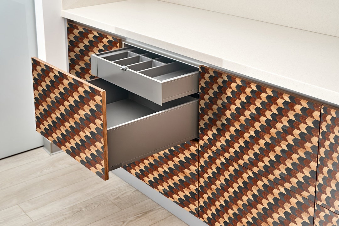 Chevron Pattern Furniture Veneer, Texture Adhesive Foils, Texture ...