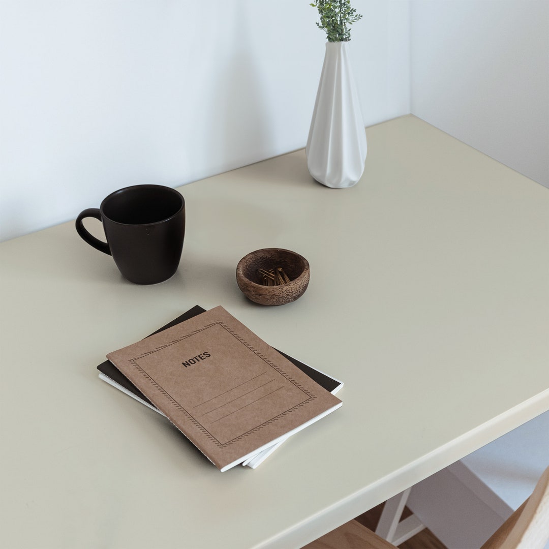 Beige Color Furniture Veneer, Texture Adhesive Foils, Solid Color ...