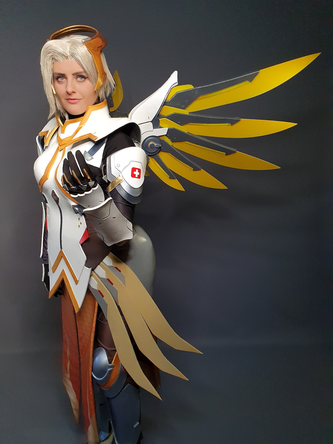 Mercy inspired cosplay costume full armor high quality | Etsy