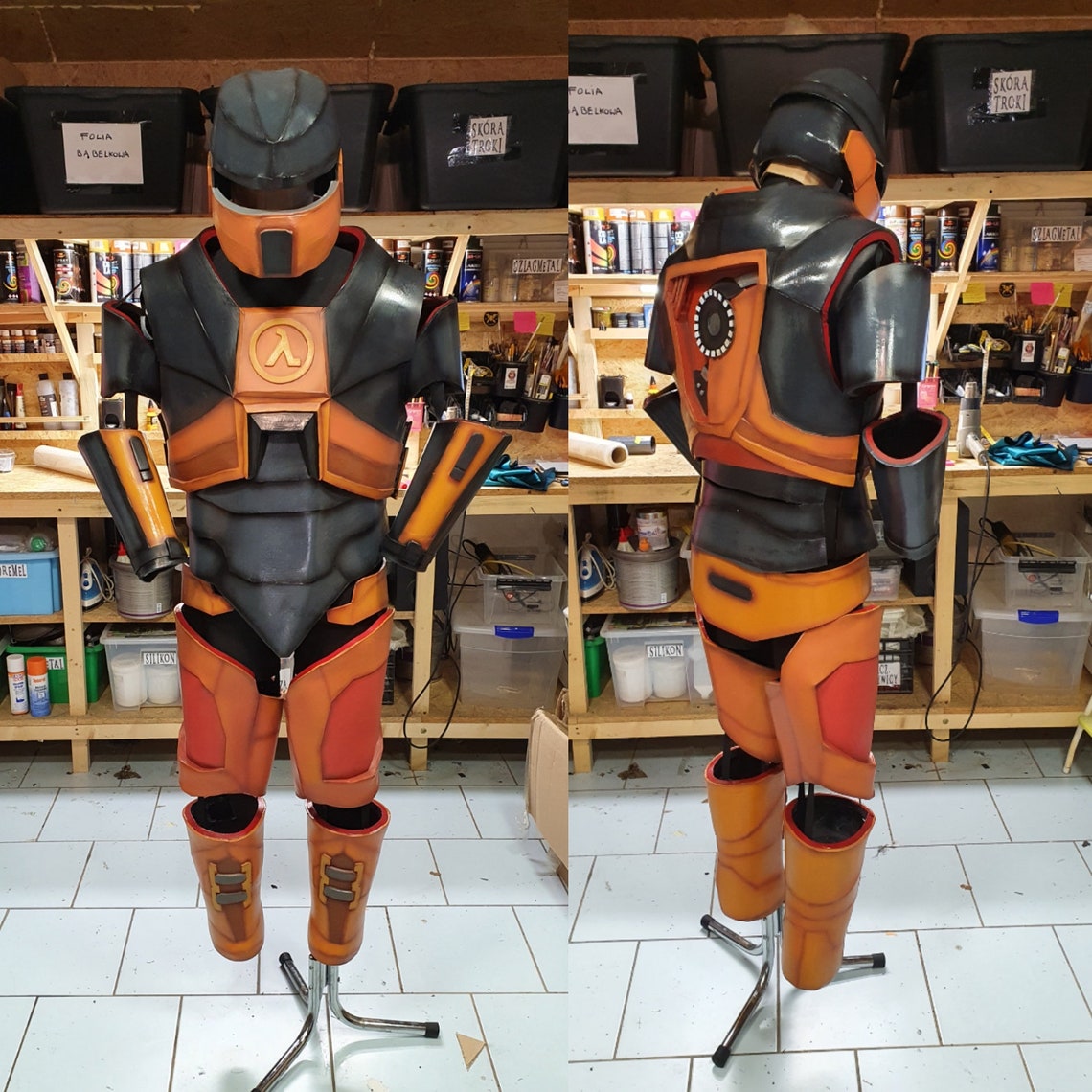 The HEV Mark IV Gordon Freeman Half-Life Hazardous | Etsy