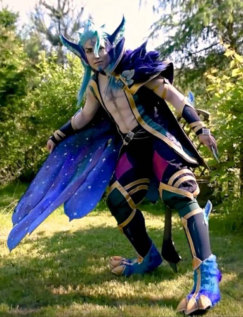 Rakan Star Guardian cosplay Rakan traje Rakan Liga de leyendas | Etsy