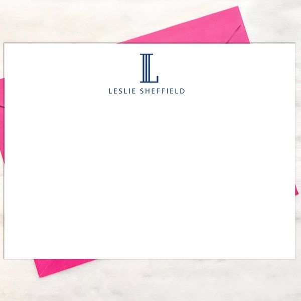 Initial Stationary - Etsy