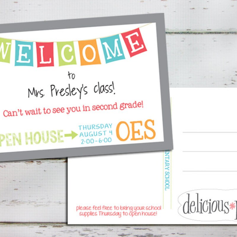 Post Card for Student - Etsy