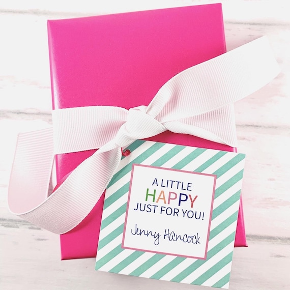 Personalized Gift Tag Enclosure Cards Gift Tags for Birthday - Etsy