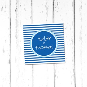 Personalized Sibling Enclosure Cards for Brother and Sister Gift Tags ...