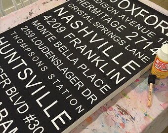 Custom Subway Sign | Etsy