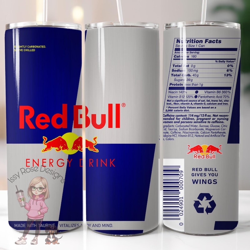Red Bull File Template - Etsy UK