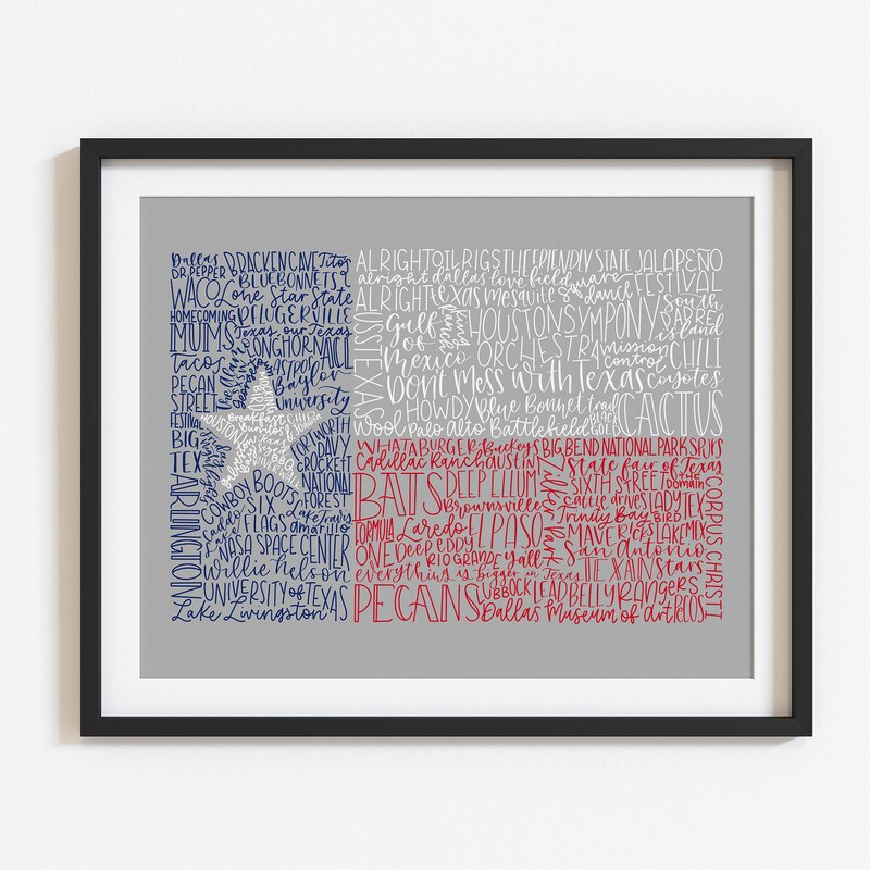 Texas Lone Star - Etsy