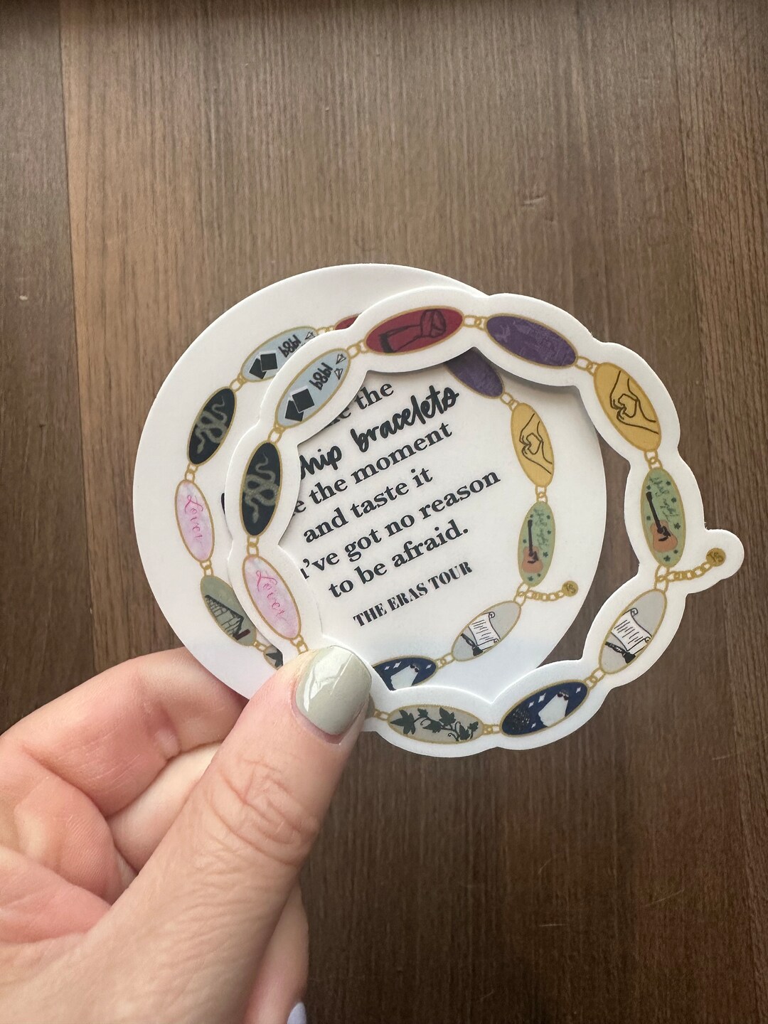 Eras Tour Friendship Bracelet Sticker - Etsy